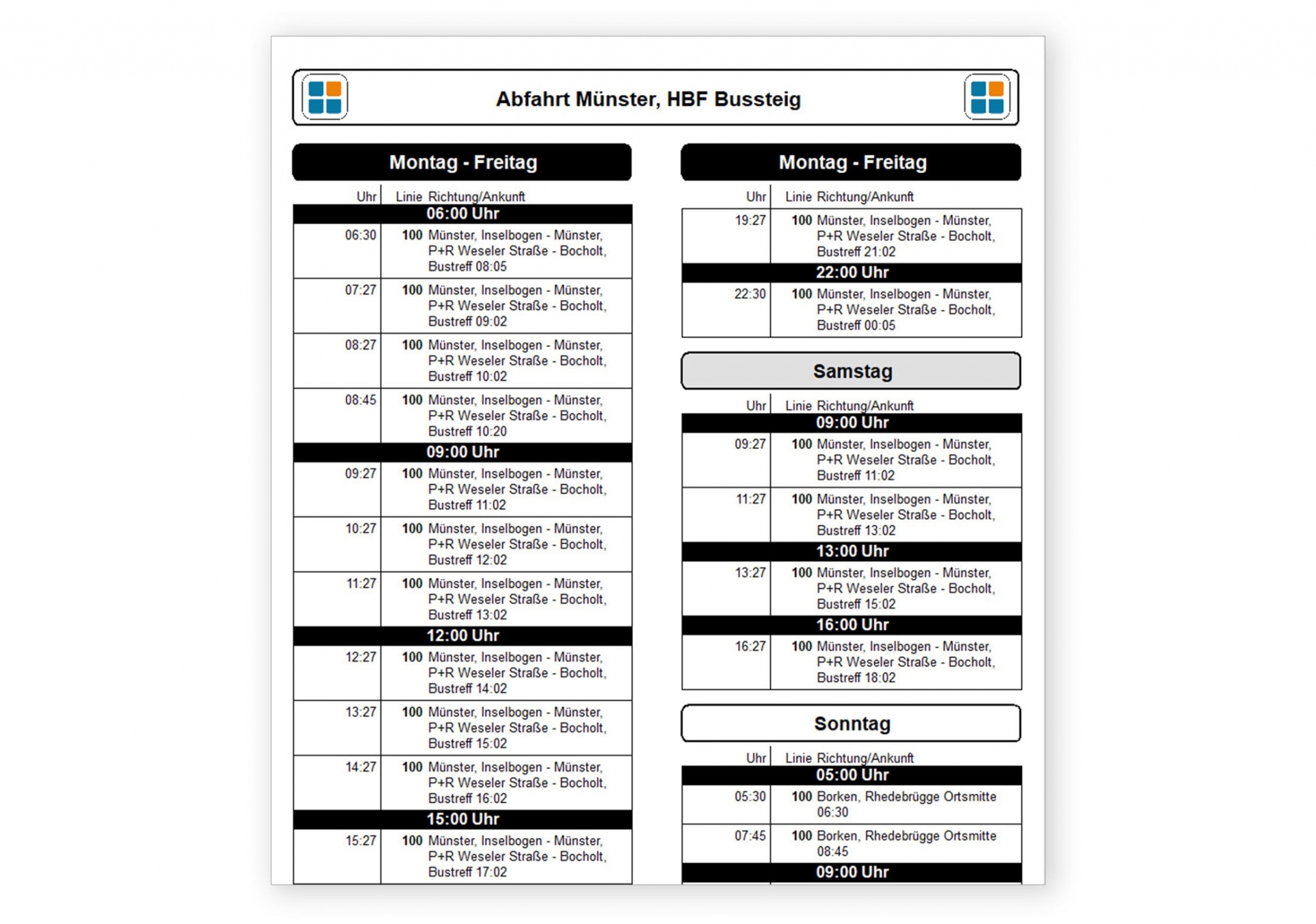 Fahrpläne im Linienverkehr gestalten. | Deltaplan